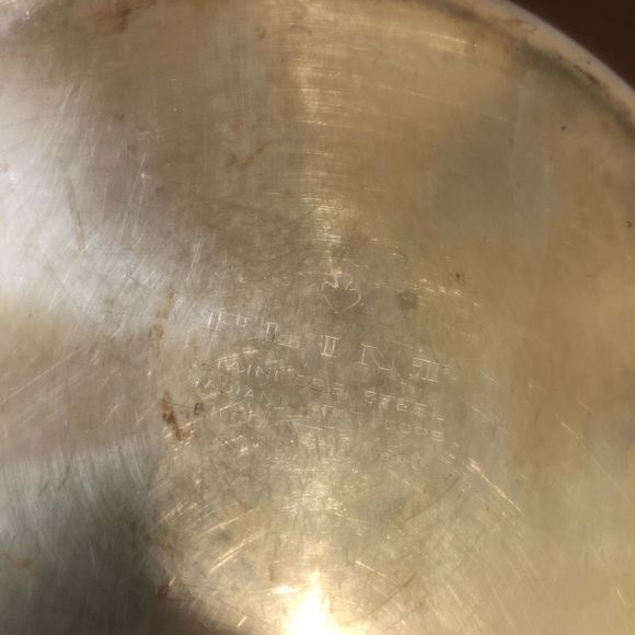 Flint Stainless Steel | Kitchen | Vintage Flint Stainless Steel Skillet ...